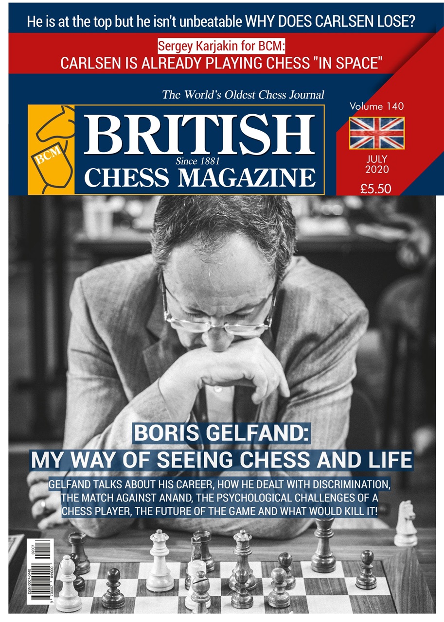 British Chess Magazine - July 2020 Subscriptions | Pocketmags