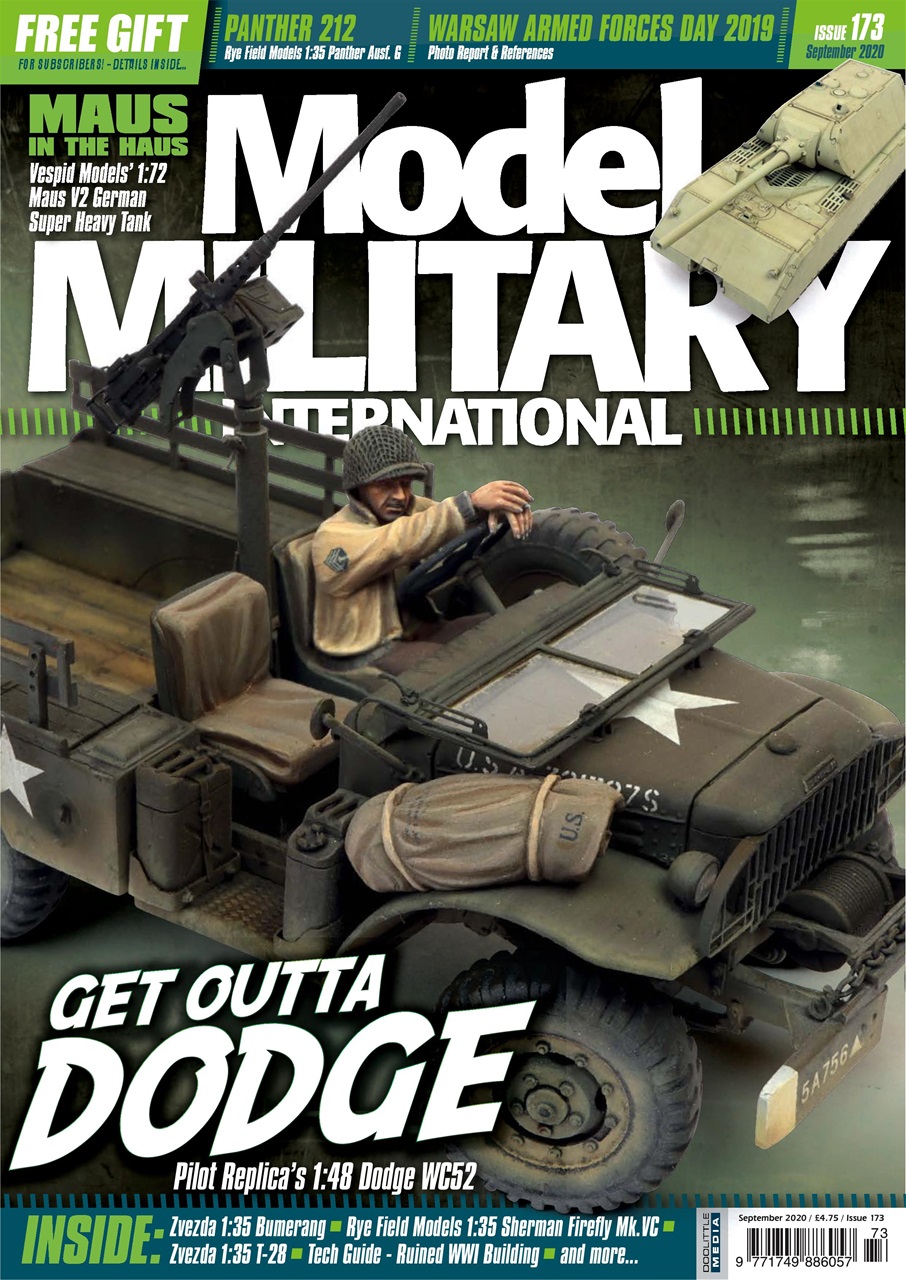 Model Military International Magazine - 173 Sept 20 Back Issue