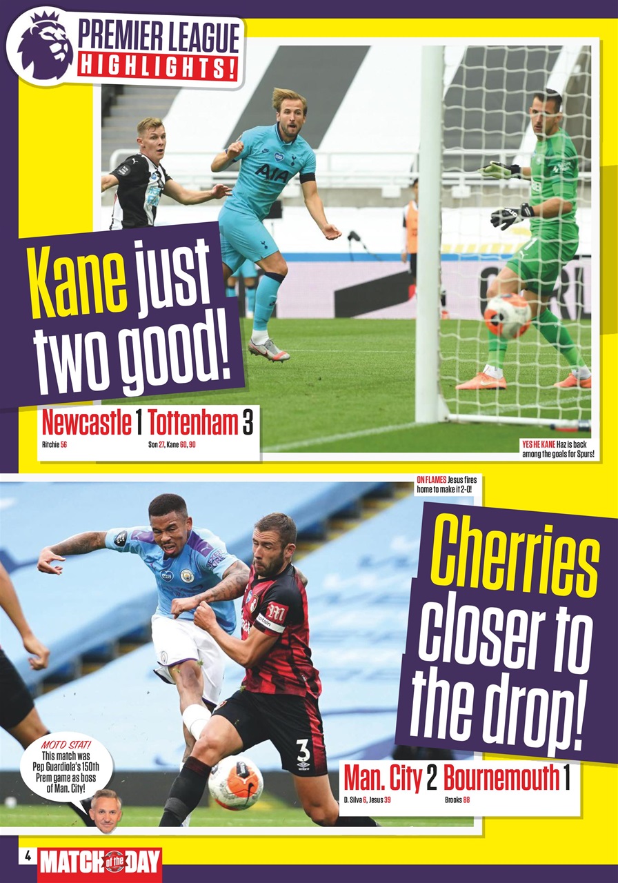 Match of the Day Magazine - Issue 607 Back Issue
