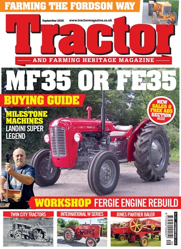 Tractor & Farming Heritage Magazine - September 2020 Back Issue