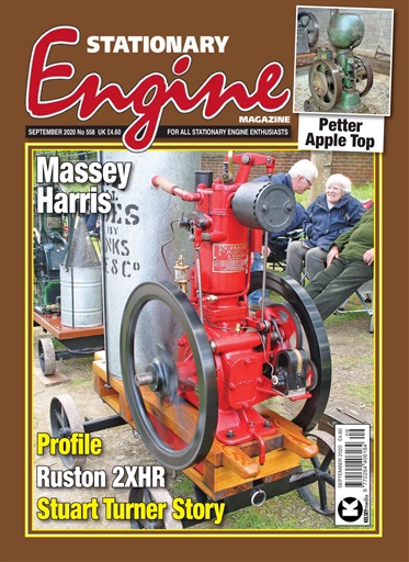 Stationary Engine Magazine - September 2020 Back Issue