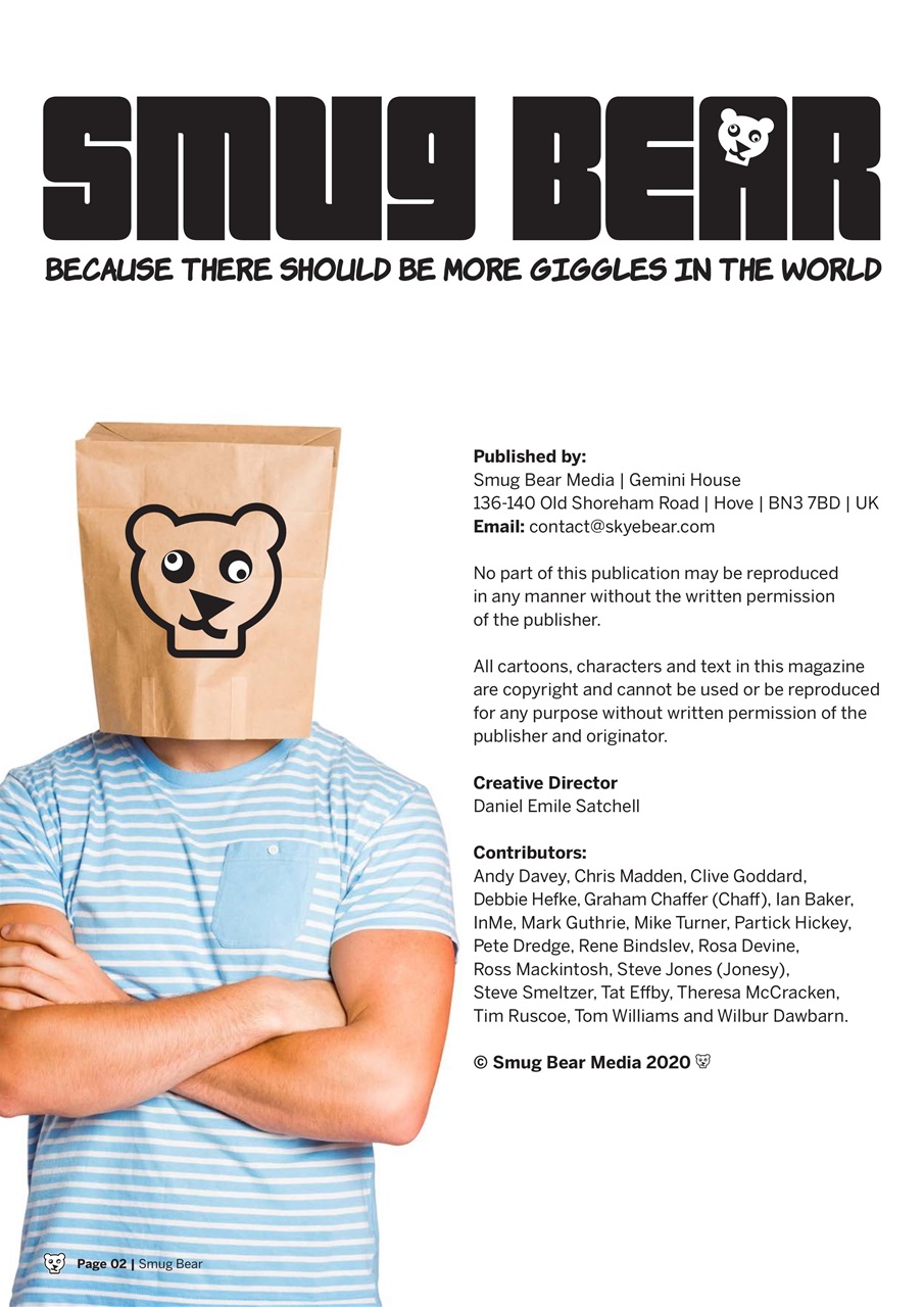 Smug Bear Magazine Subscriptions and Aug/Sep 2020 Issue | Pocketmags