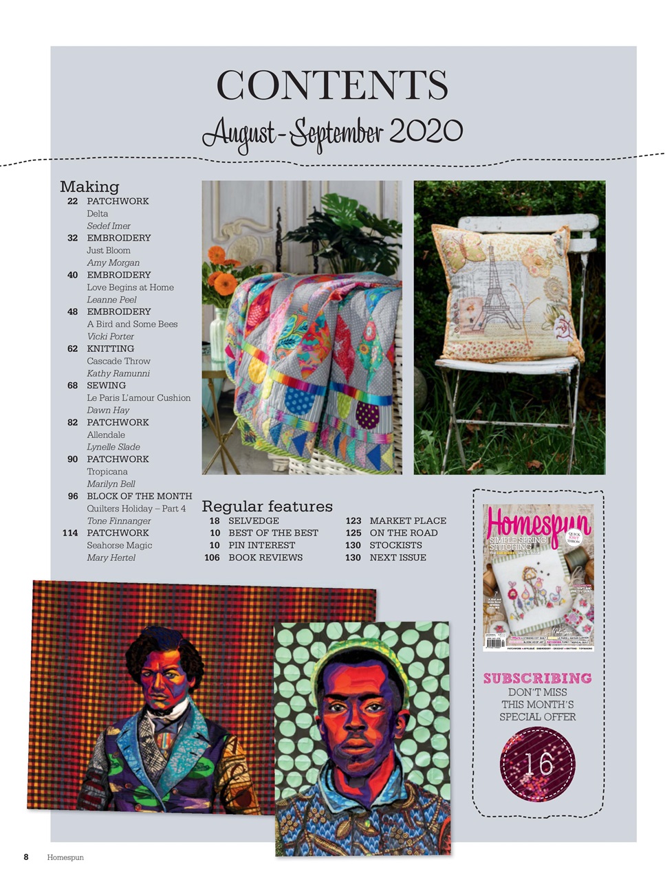 Homespun Magazine - issue 21.4 Back Issue