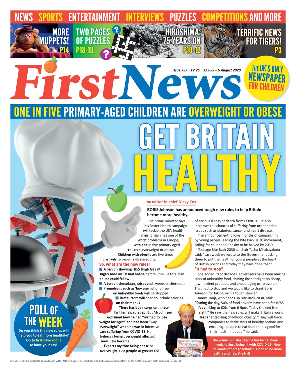 First News Magazine - First News Issue 737 Back Issue