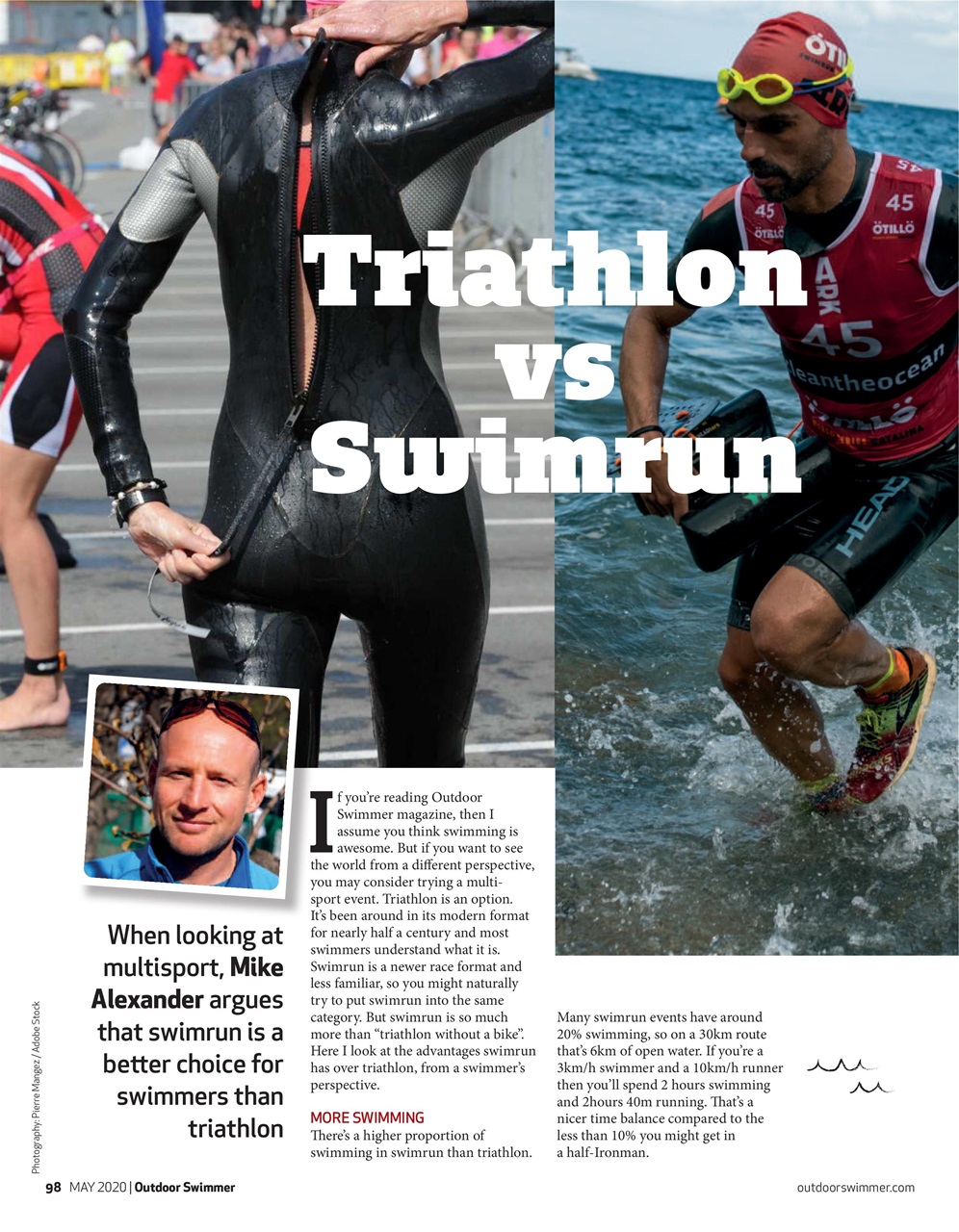 Outdoor Swimmer Magazine - Swimrunner issue 3 Special Issue