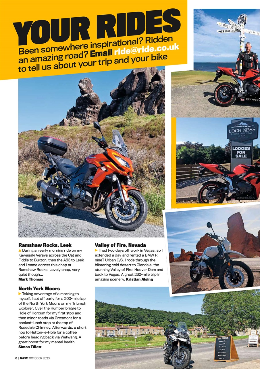 Ride Magazine - October 2020 Subscriptions | Pocketmags