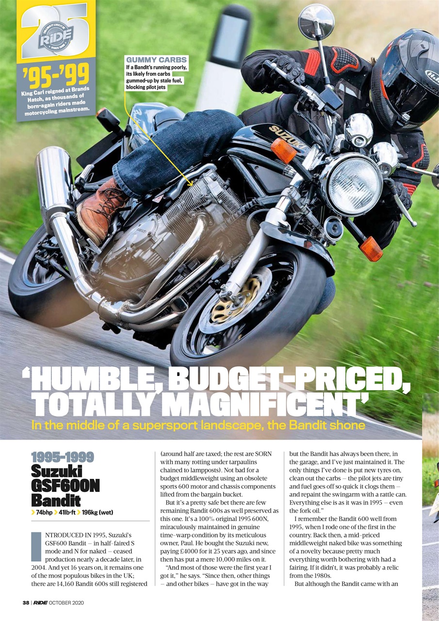 Ride Magazine - October 2020 Subscriptions | Pocketmags