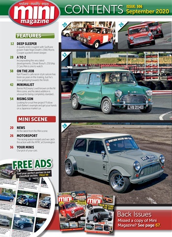 Mini Magazine - September 2020 Subscriptions | Pocketmags