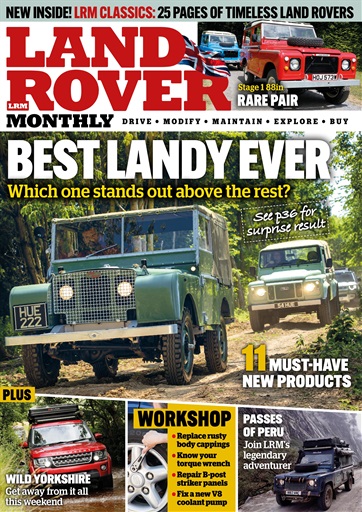 Land Rover Monthly Magazine - October 2020 Back Issue