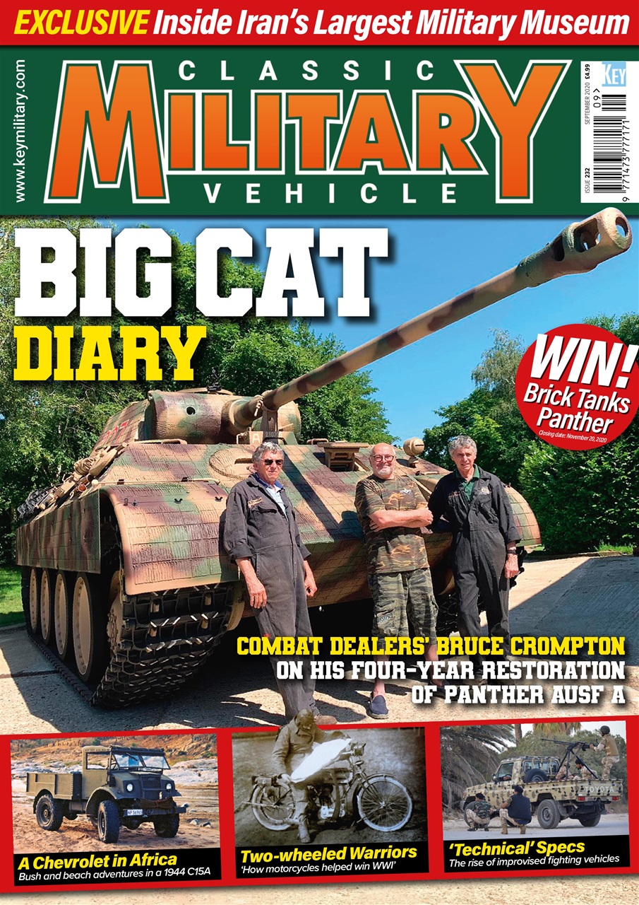Classic Military Vehicle Magazine - September 2020 Back Issue