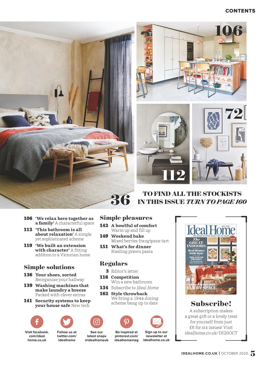 Ideal Home Magazine - Oct-2020 Back Issue