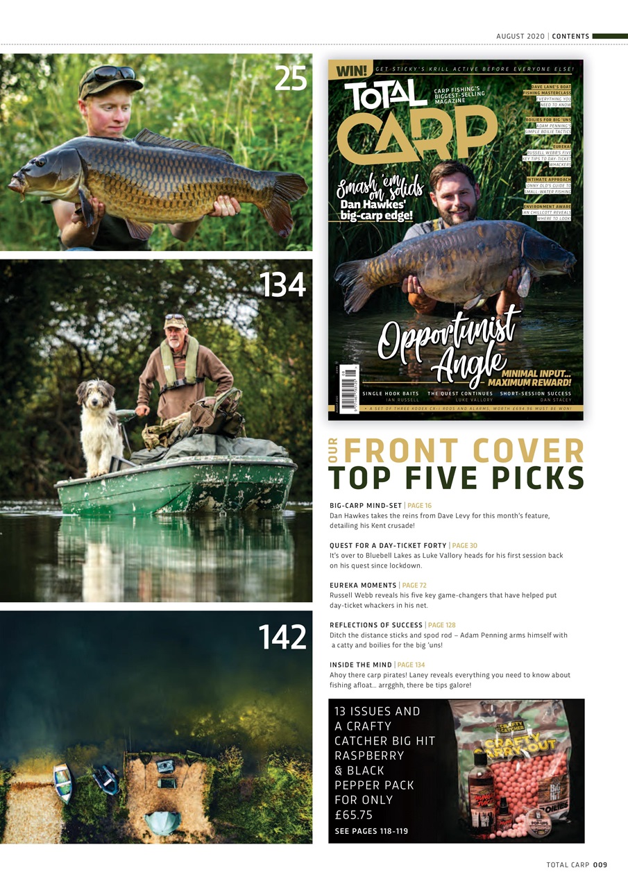 Total Carp Magazine - August 2020 Back Issue