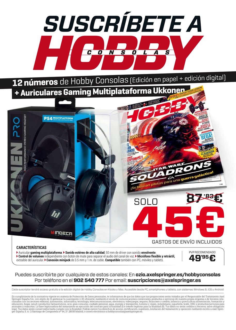 Hobby Consolas Magazine - Hobby Consolas 350 Back Issue
