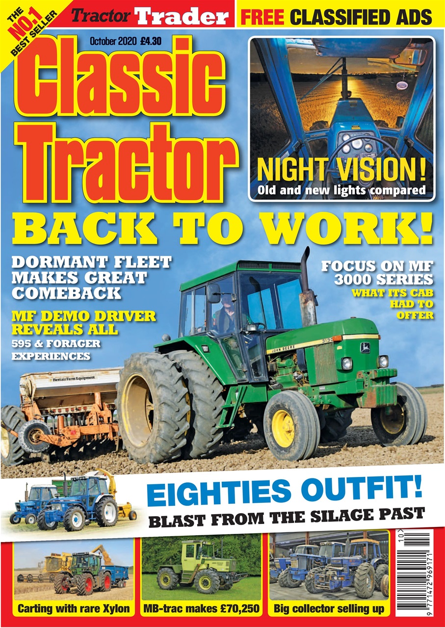 Classic Tractor Magazine - October 2020 Subscriptions | Pocketmags