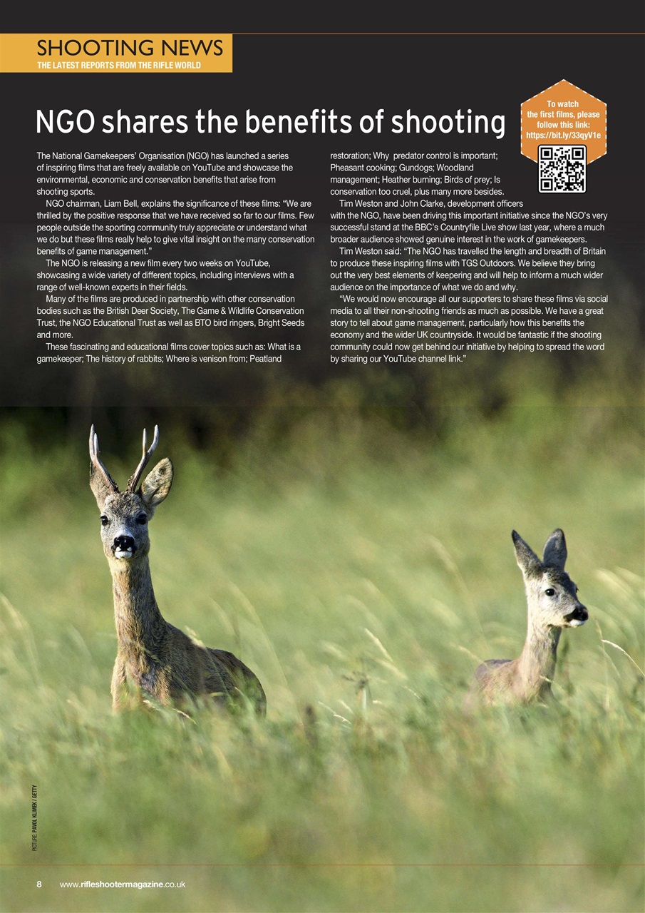 Rifle Shooter Magazine - SEP 20 Back Issue