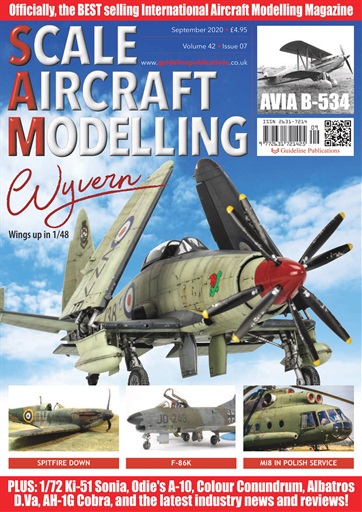 Scale Aircraft Modelling Magazine - September 2020 Back Issue
