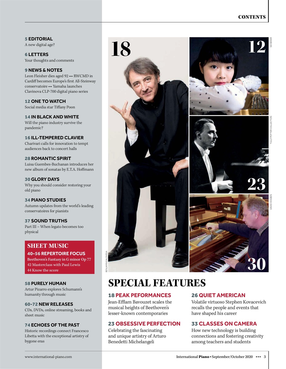 International Piano Magazine - Sept / Oct 2020 Subscriptions | Pocketmags