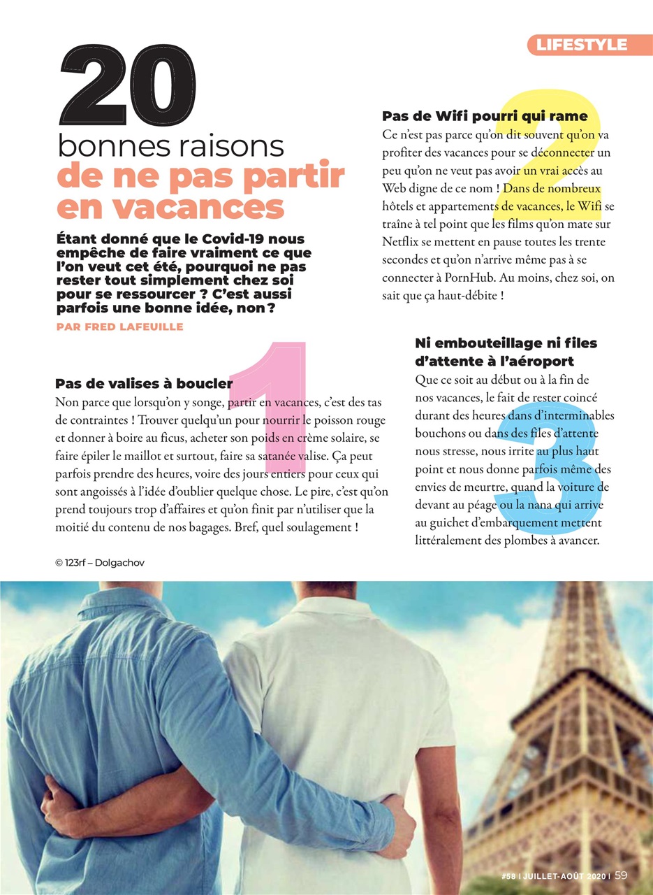 MMensuel Magazine - Août 2020 Back Issue