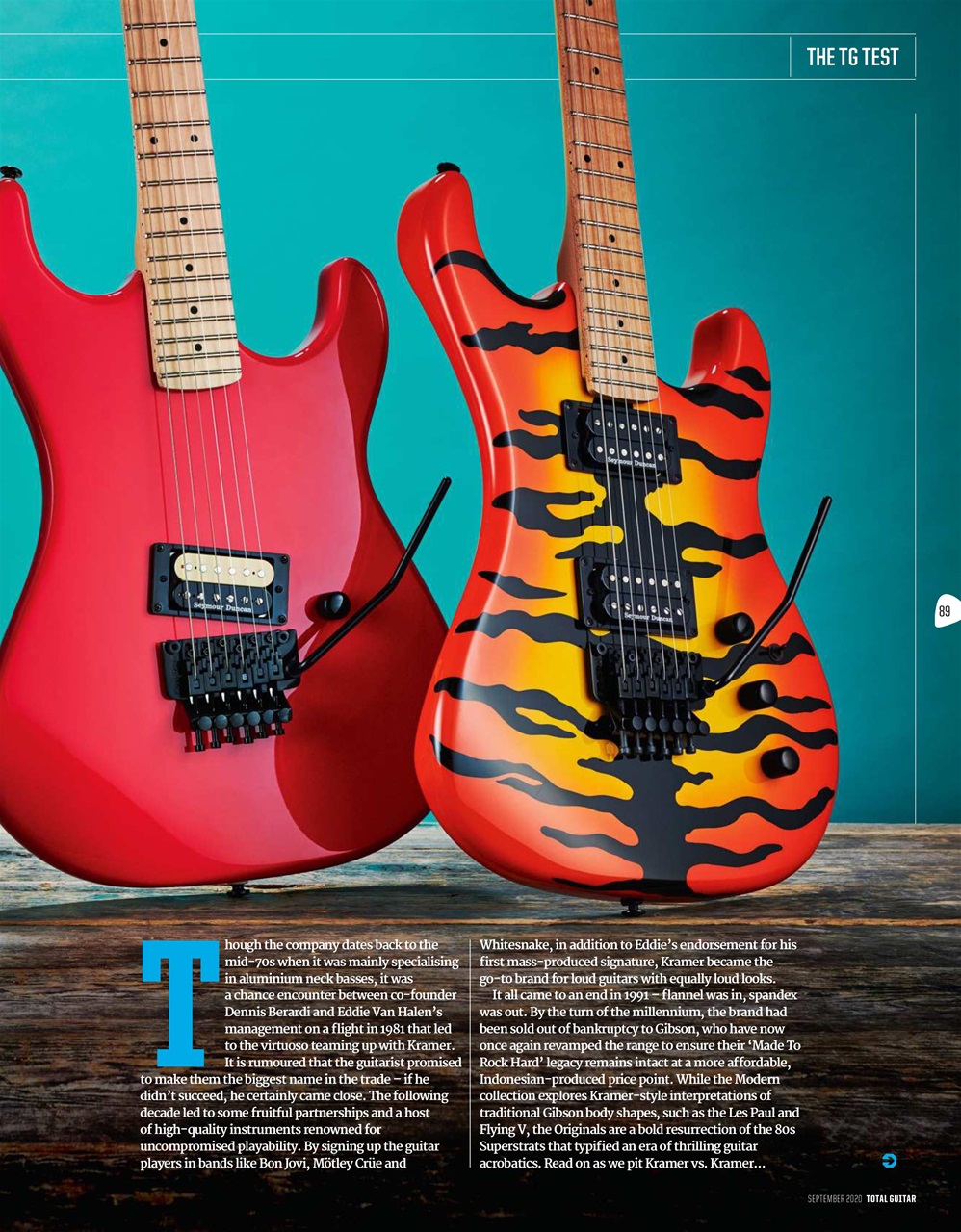 Total Guitar Magazine - September 2020 Subscriptions | Pocketmags