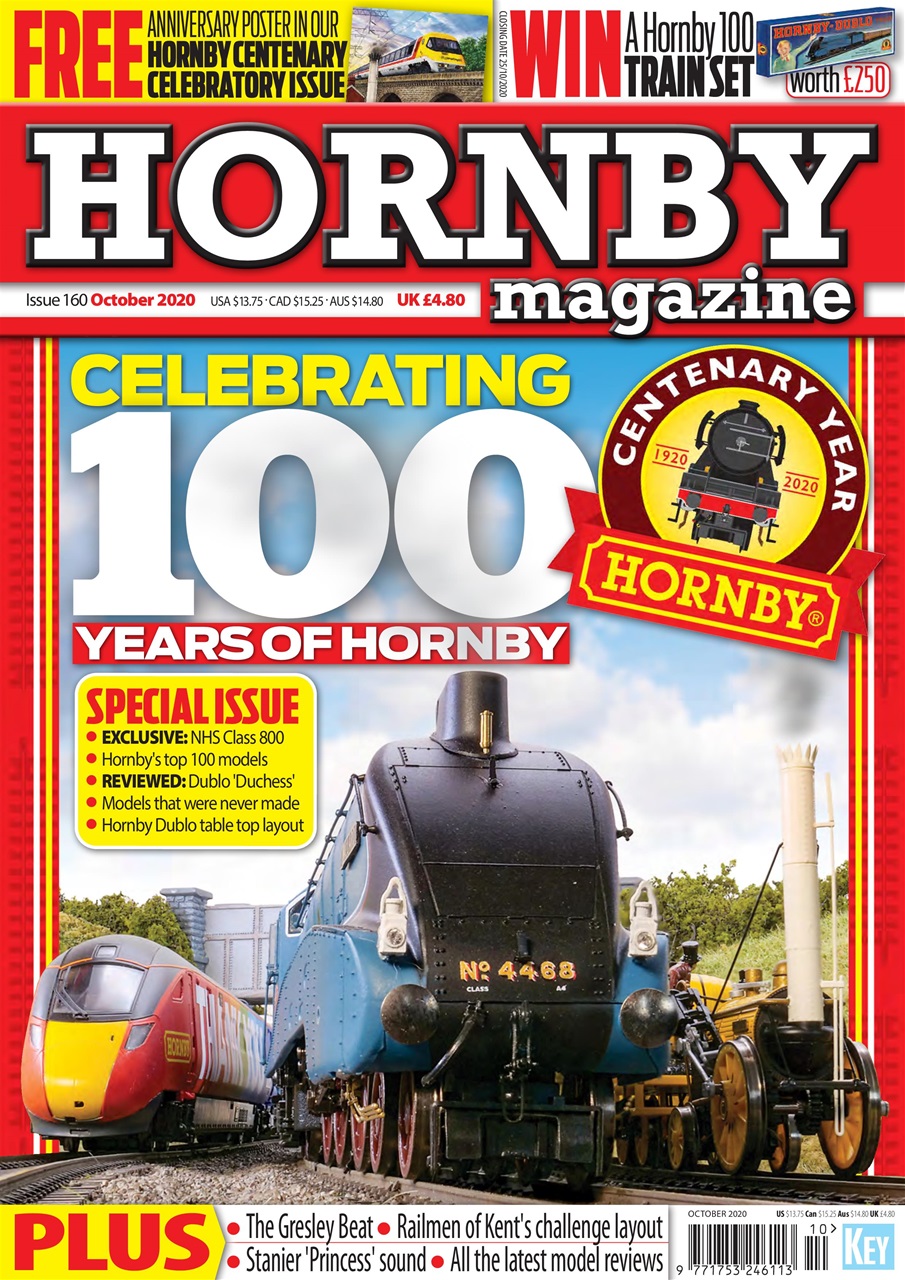 Hornby Magazine - October 2020 Subscriptions | Pocketmags