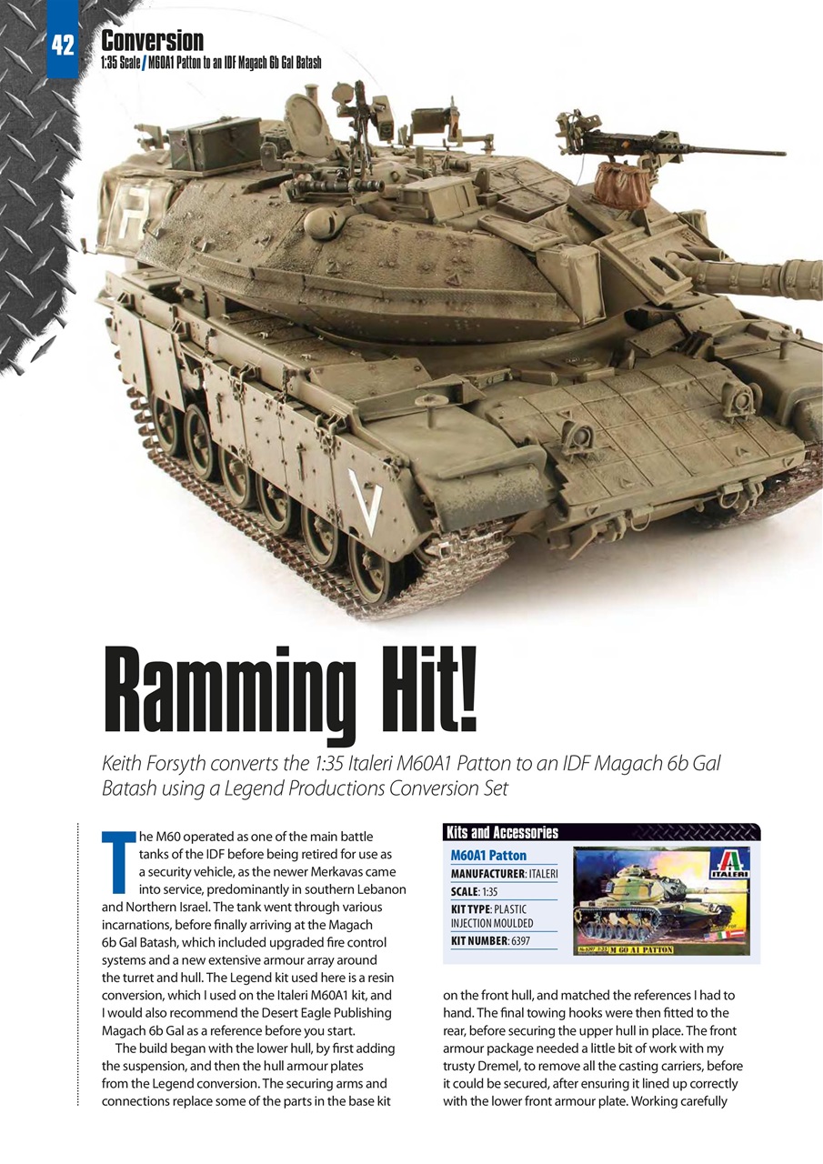 MA Publications Bookstore - IDF Armour Modelling Back Issue