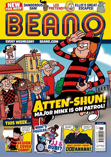 Beano Magazine - 05/09/2020 Back Issue