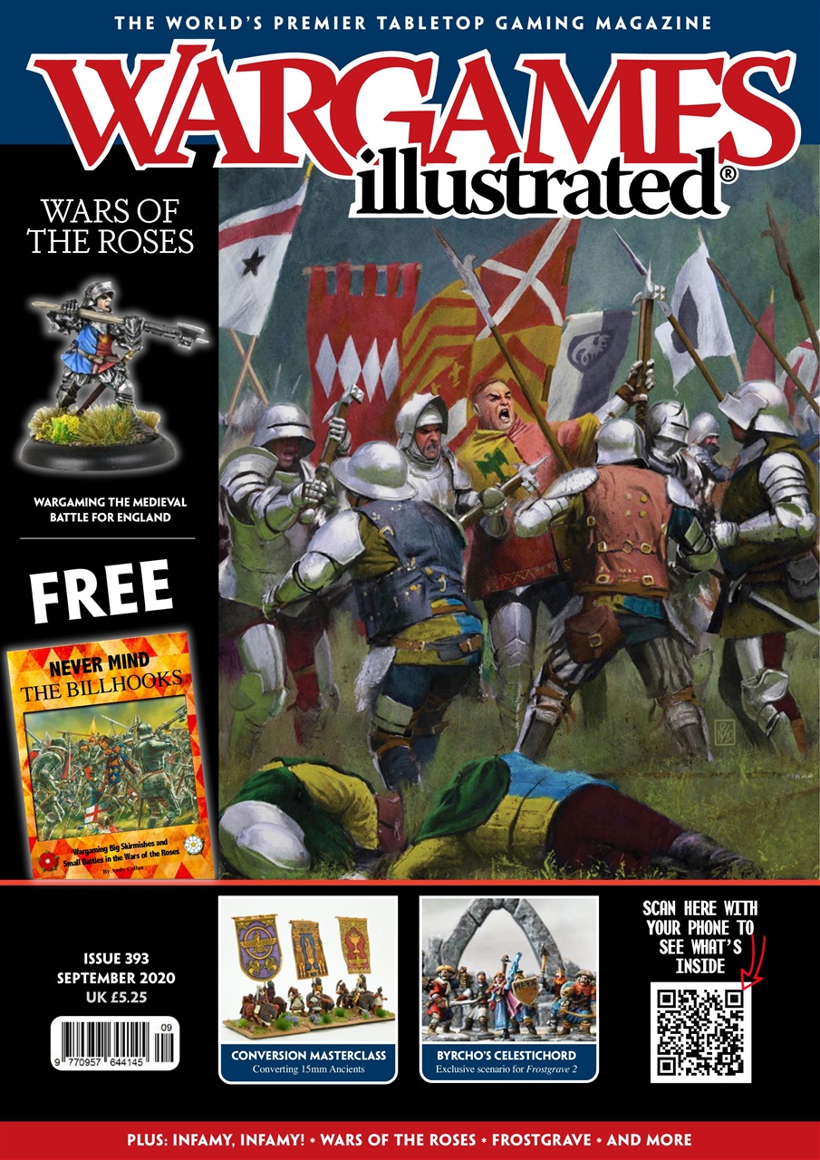 Wargames Illustrated Magazine - WI393 September 2020 Back Issue