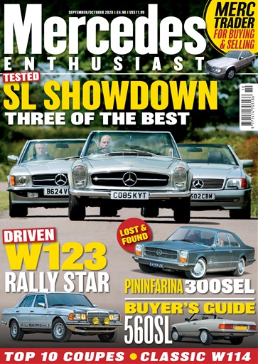 Mercedes Enthusiast Magazine - Sept/Oct 2020 Back Issue