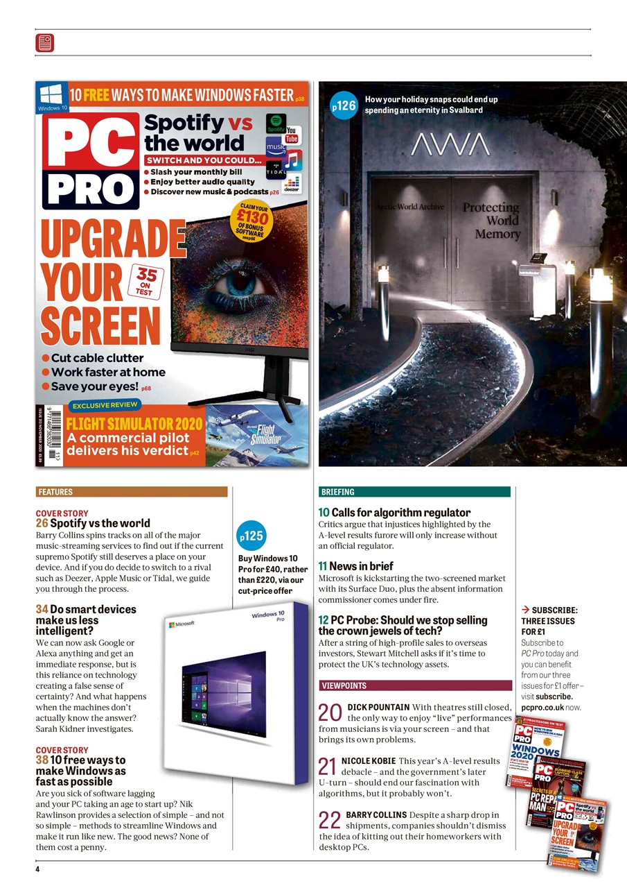 PC Pro Magazine - November 2020 Back Issue