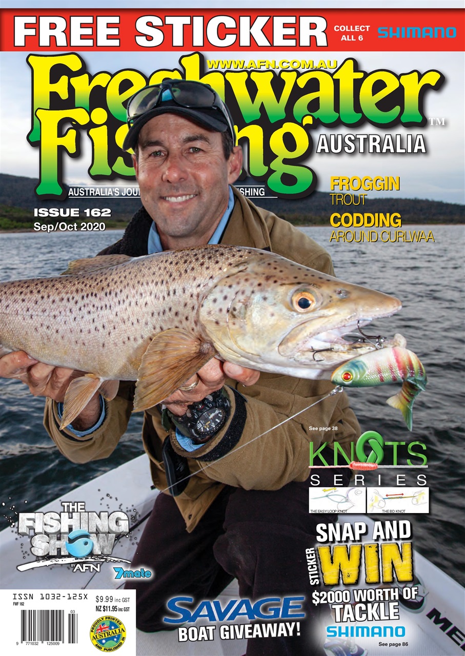 Freshwater Fishing Australia Magazine - Sep-Oct 162 Back Issue