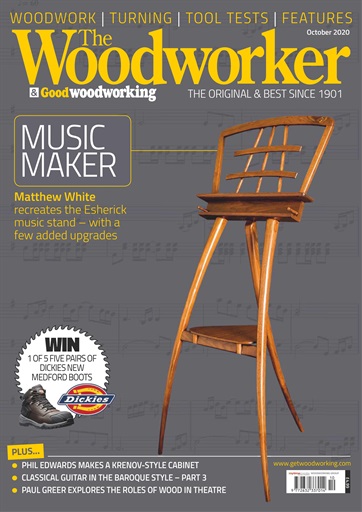 The Woodworker Magazine - Oct-20 Back Issue