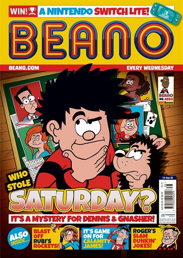 Beano Magazine - 19/09/2020 Back Issue
