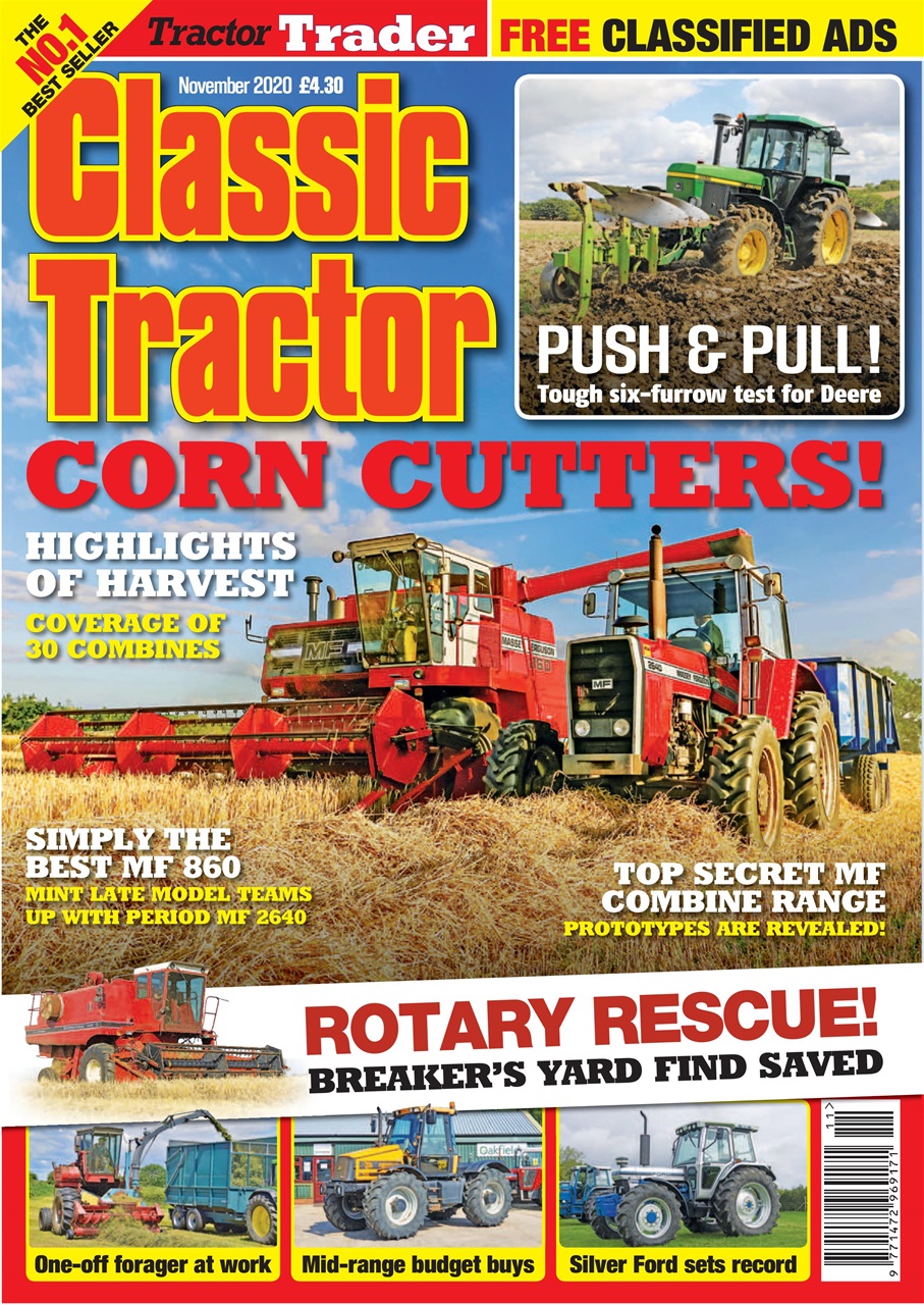 Classic Tractor Magazine - November 2020 Subscriptions | Pocketmags