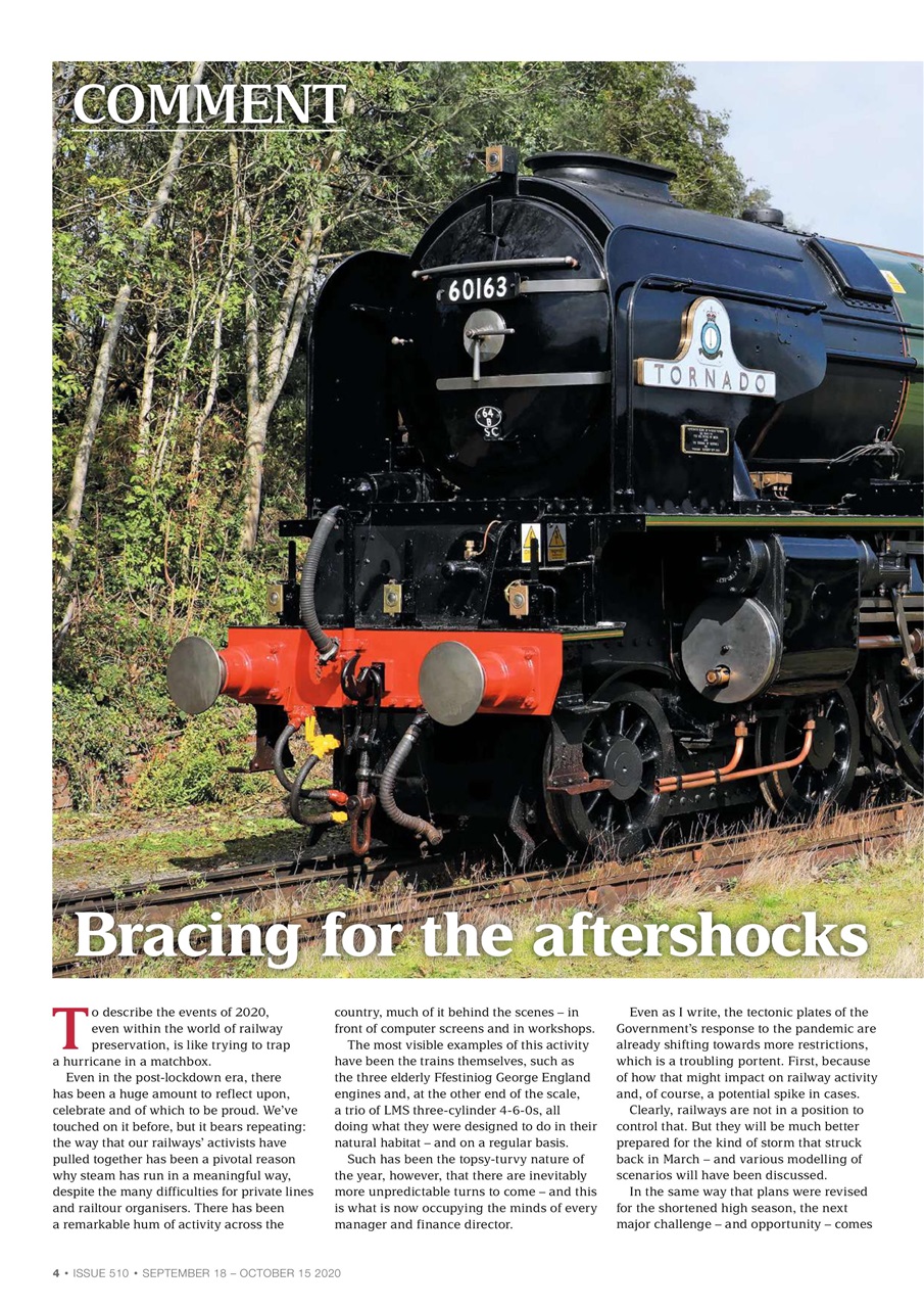 Steam Railway Magazine - Issue 510 Subscriptions | Pocketmags