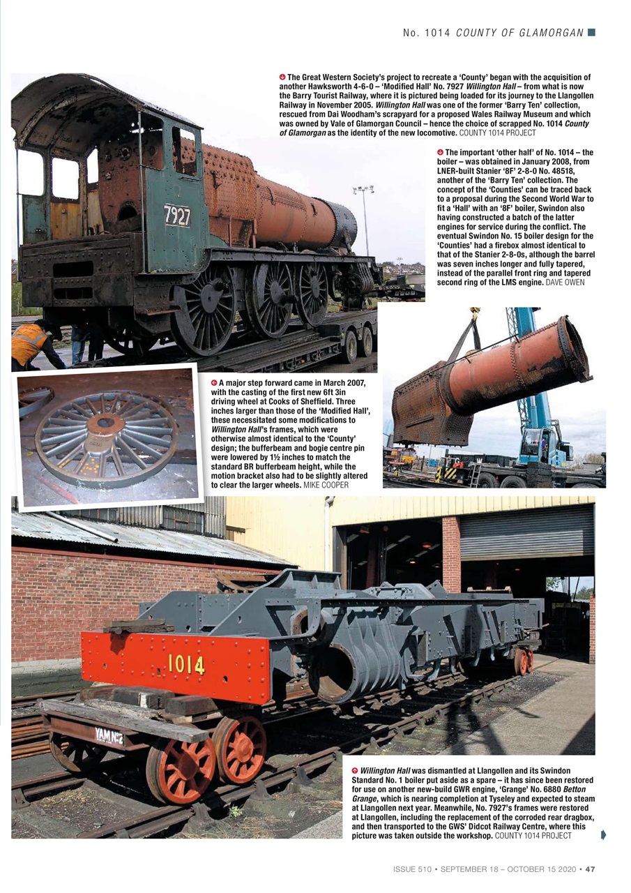 Steam Railway Magazine - Issue 510 Subscriptions | Pocketmags