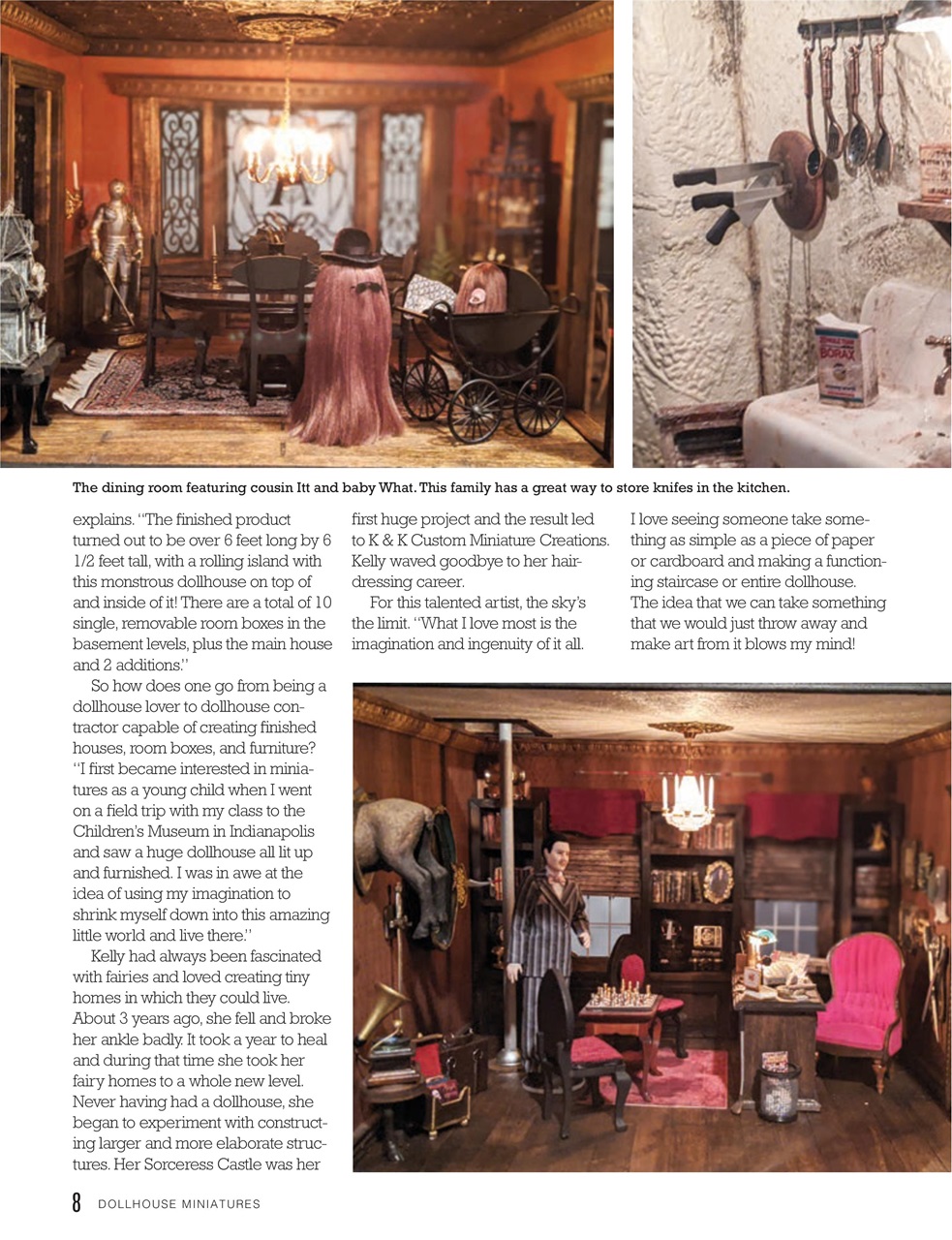 Dollhouse Miniatures Magazine - Issue 77/78 Subscriptions | Pocketmags