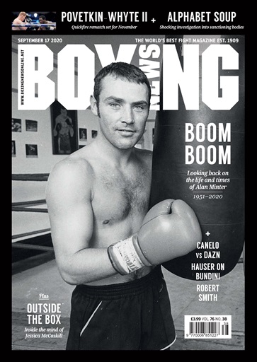 Boxing News Magazine - 17-Sep 2020 Back Issue
