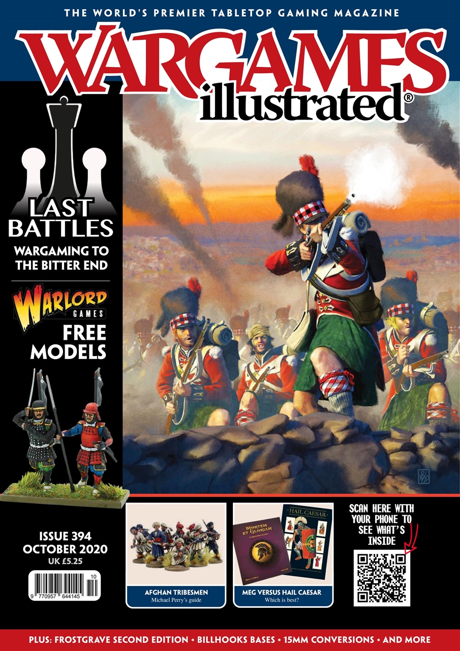 Wargames Illustrated Magazine - WI394 October 2020 Back Issue