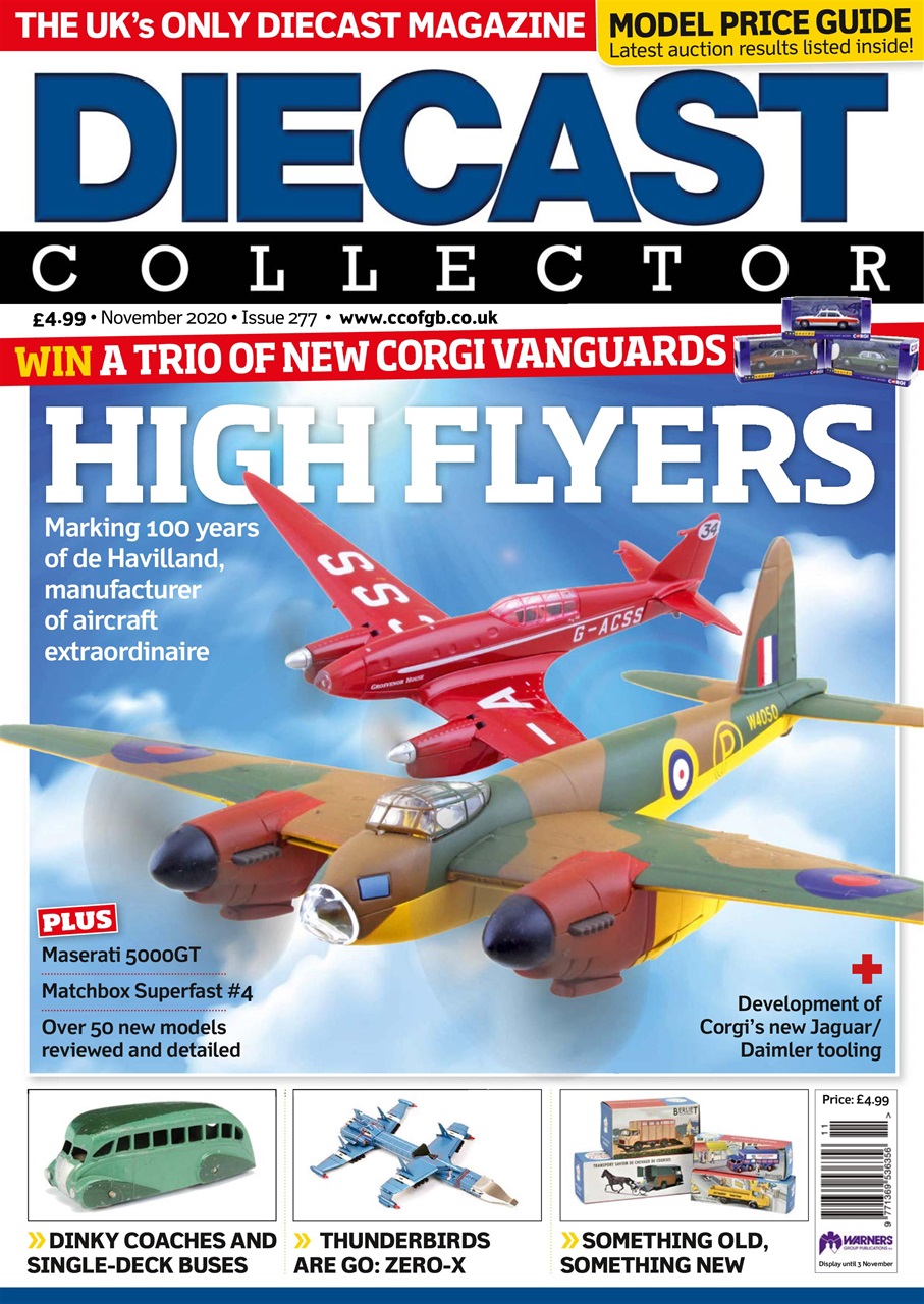 Diecast Collector Magazine - November 2020 Back Issue