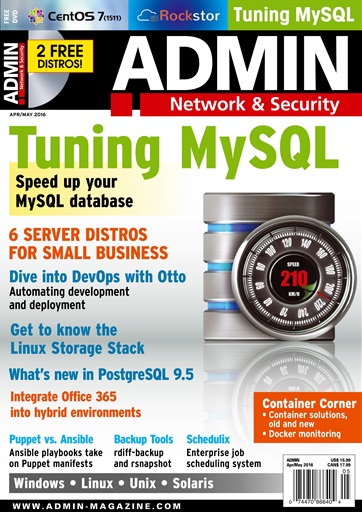 ADMIN Magazine - 31 Back Issue