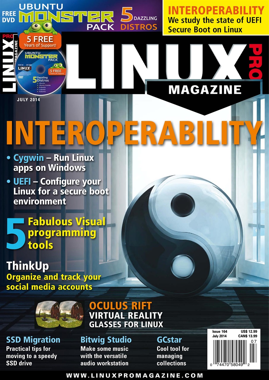 Linux Pro Magazine - 164 Subscriptions | Pocketmags