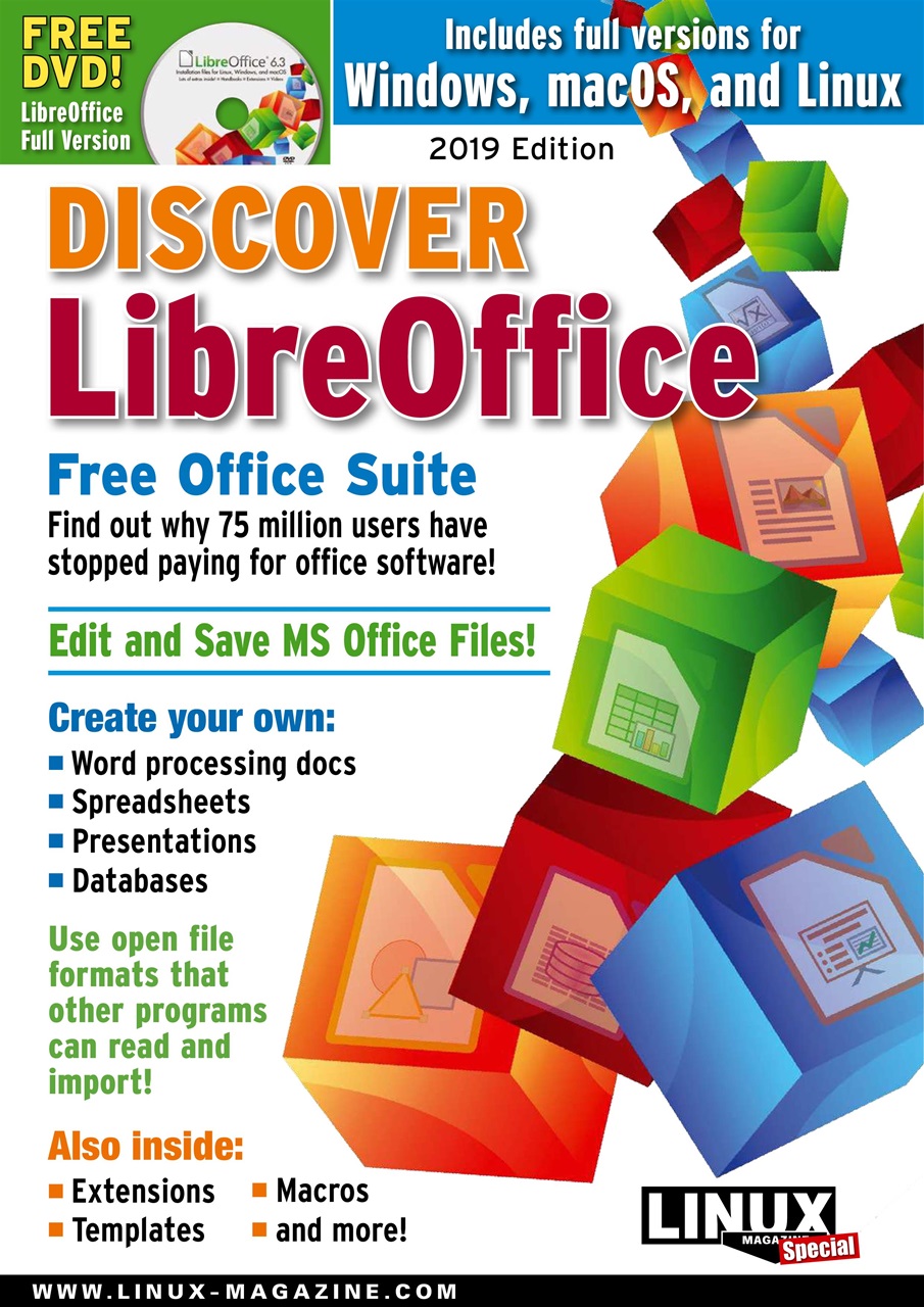 Linux Magazine - Discover LibreOffice 2019 Special Issue