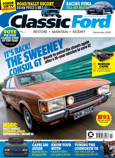 Classic Ford Magazine - November 2020 Back Issue