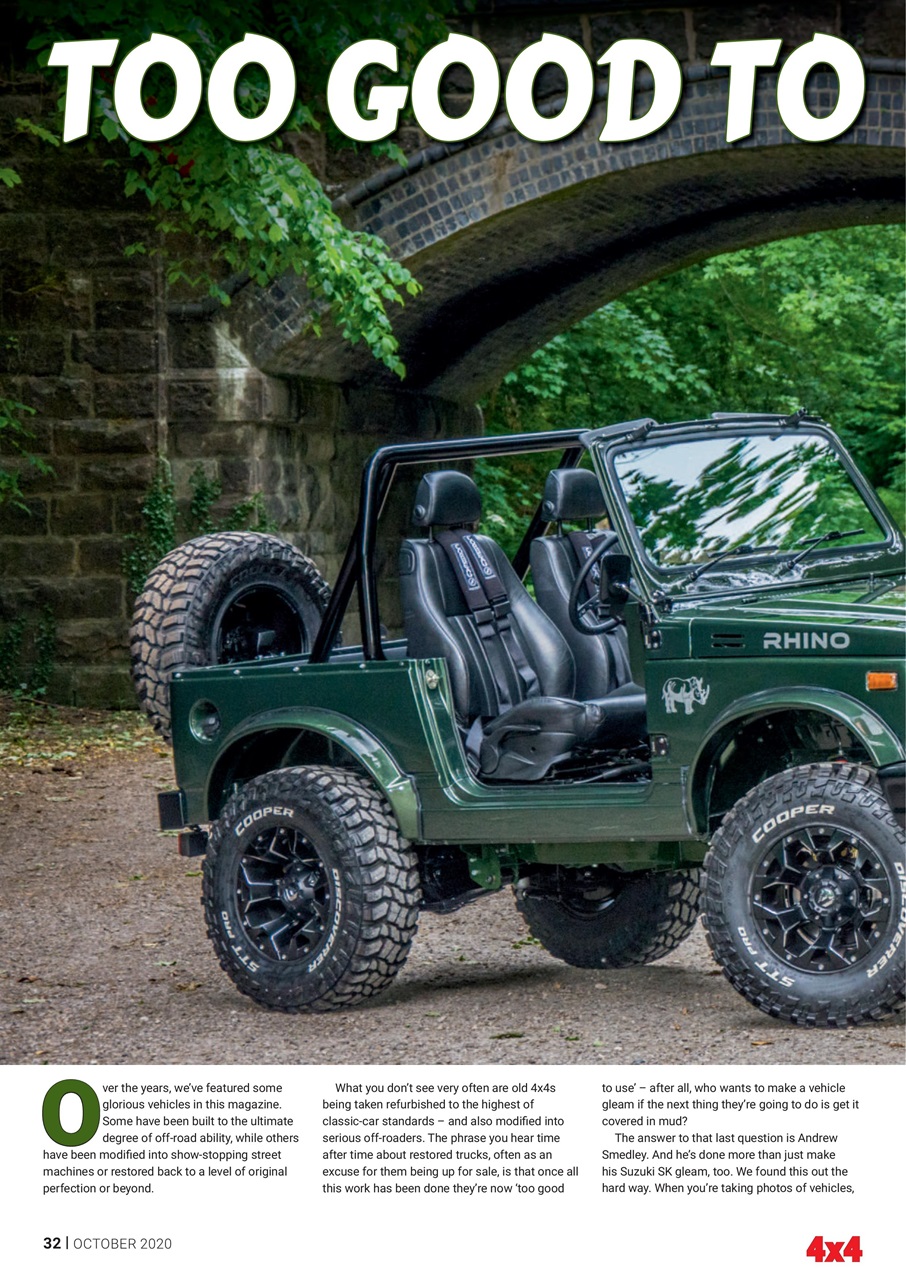 Overlander 4X4 Magazine - Oct-20 Back Issue