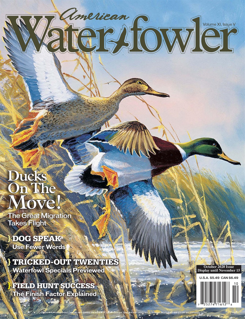 American Waterfowler Magazine - Volume XI Issue V Back Issue