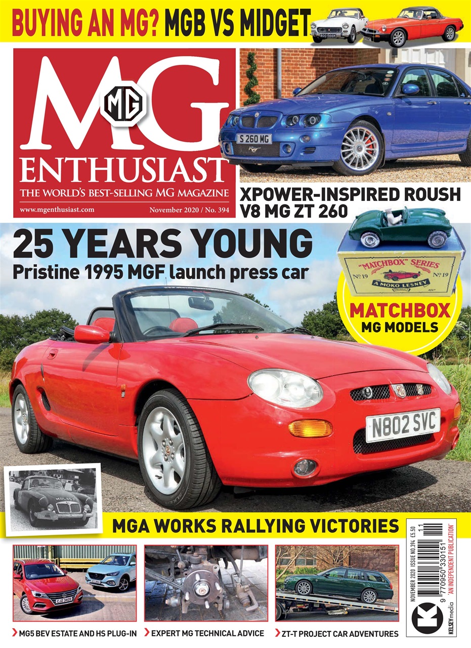 MG Enthusiast Magazine - November 2020 Back Issue