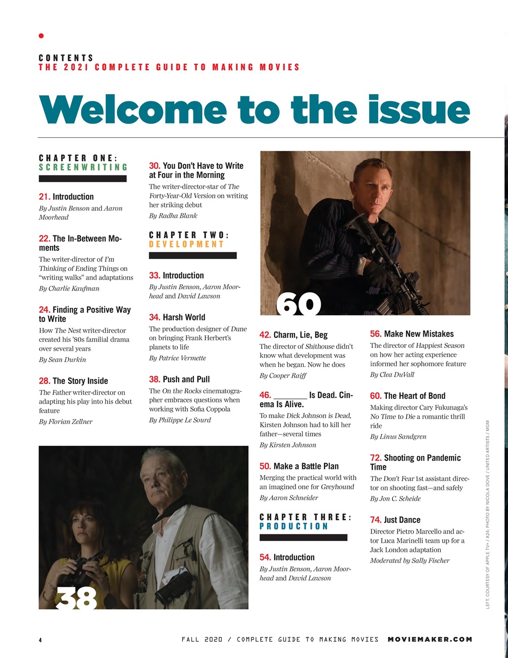 Moviemaker Magazine - Issue 138 / Fall 2020 / 2021 Complete Guide to ...