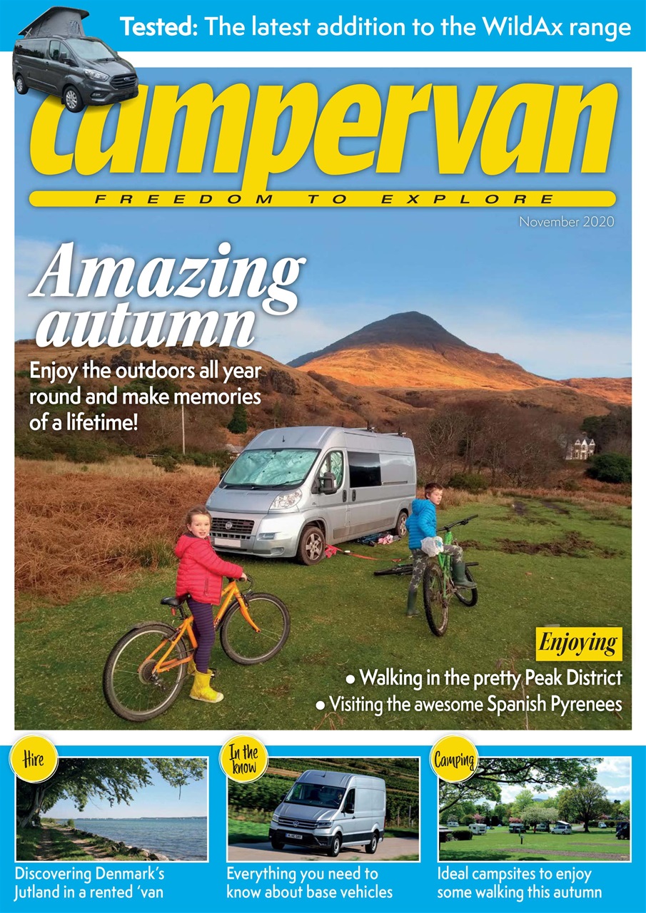 Campervan Magazine - Amazing autumn - November 2020 Back Issue