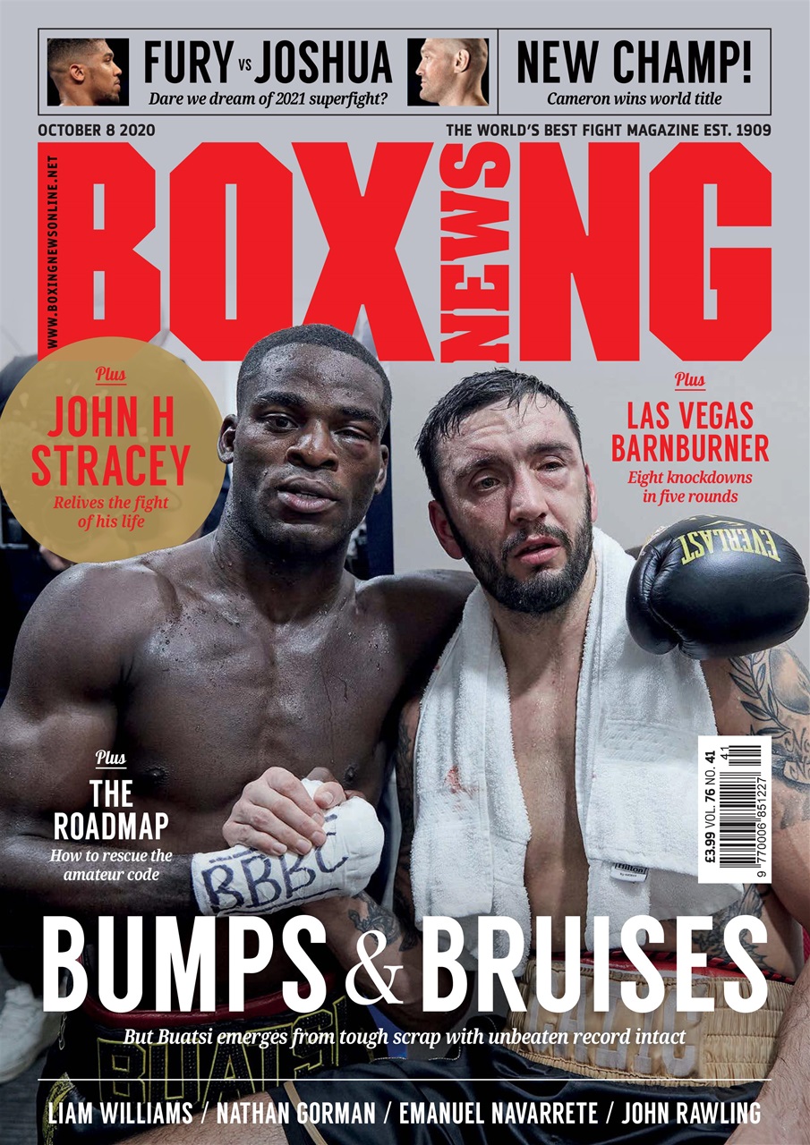 Boxing News Magazine - 8-Oct 2020 Back Issue