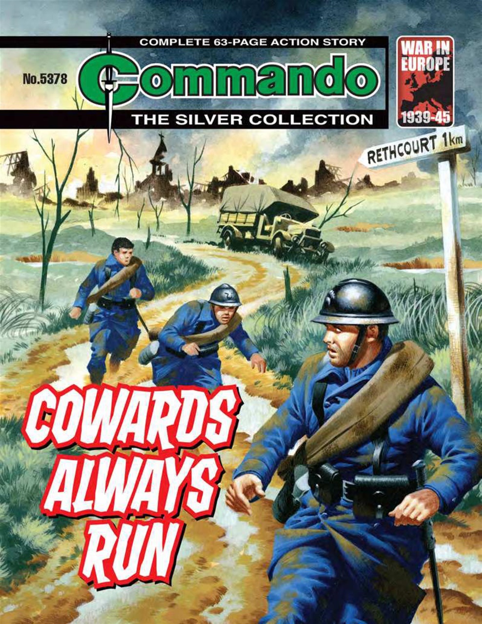 Commando Magazine - 5378 Back Issue